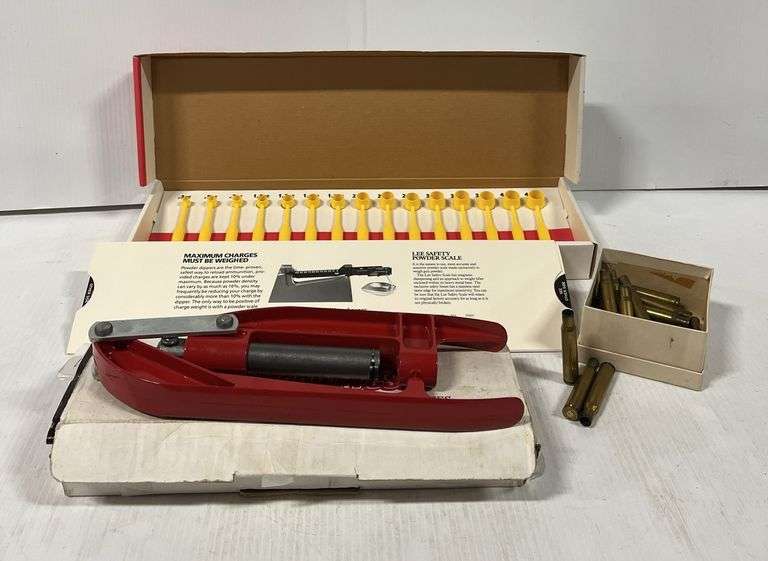 Lee improved powder measure kit, Lee hand press for making bullets more ...