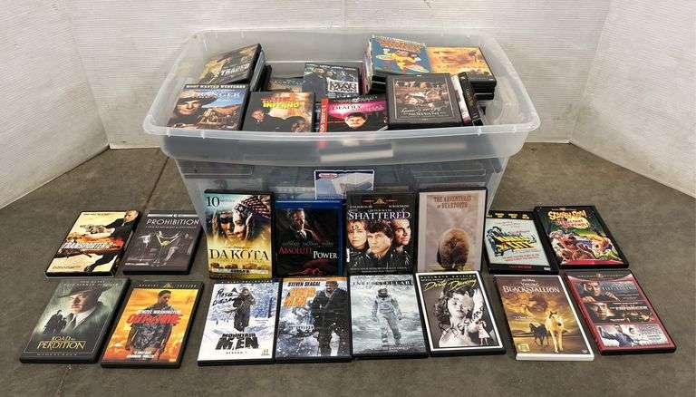 Over (175) DVDs, assorted titles and genres - Albrecht Auction Service