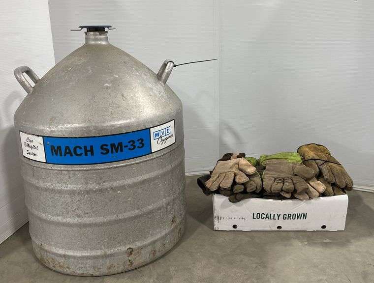 Seaman tank, used, very good; Gloves, and Seeman thawer, works well ...