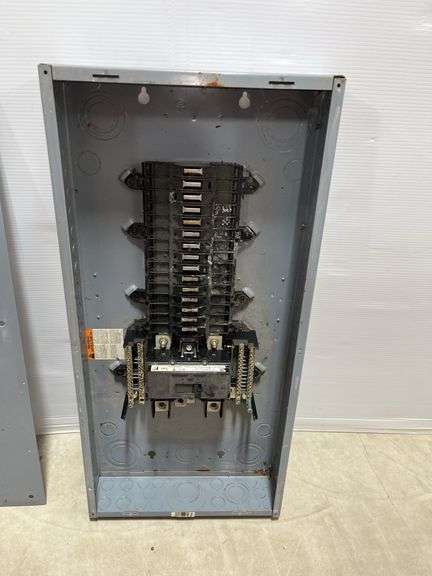 Square-D 200 AMP electrical panel, 15"W x 30"H, new - Albrecht Auction ...