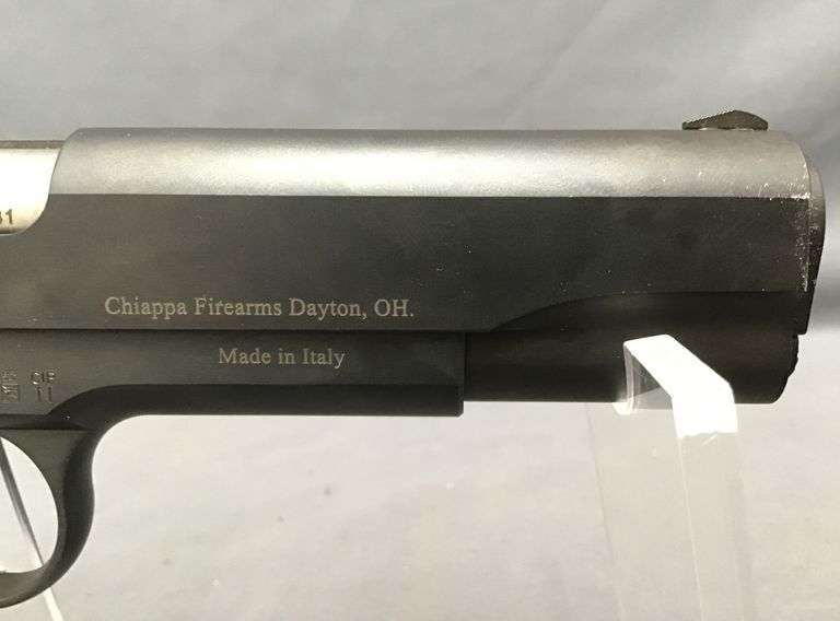 Charles Daly 1911 field pistol, 45 ACP, fixed front sight, brown nylon ...