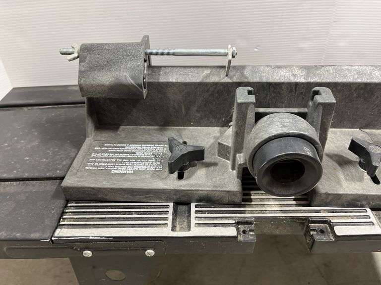 Sears-Craftsman router and router table, table- 35"W, both work well ...