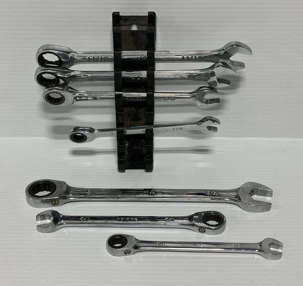 MAC Tools ratchet wrench set, 3/8" to 3/4" - Albrecht Auction Service