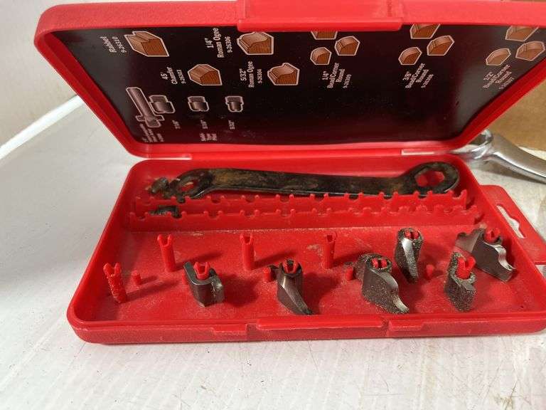 Craftsman tools, wrench set, sockets, screwdrivers, pliers, pipe cutter ...