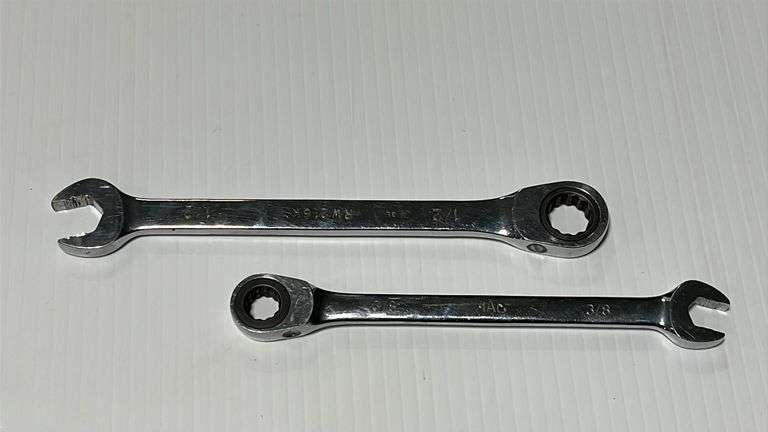 MAC Tools ratchet wrench set, 3/8" to 3/4" - Albrecht Auction Service