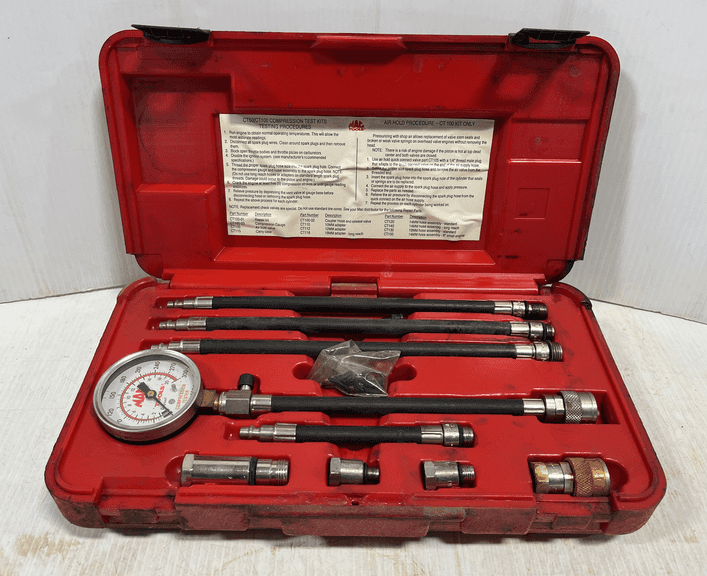 MAC Tools compression test kit, model no. CT50/CT100, with carry case ...