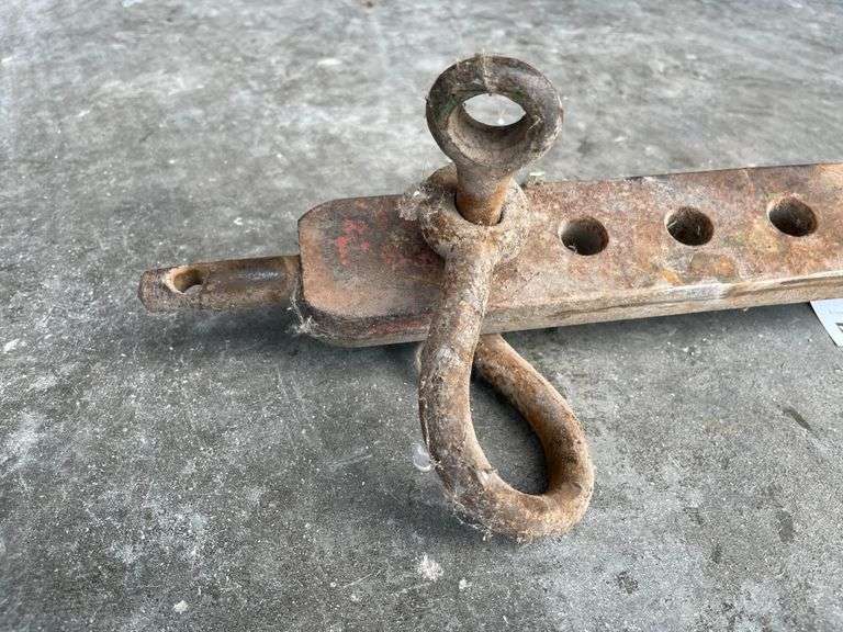 3-Point Drawbar (32" long) with Twisted Shackle and Regular Shackle ...