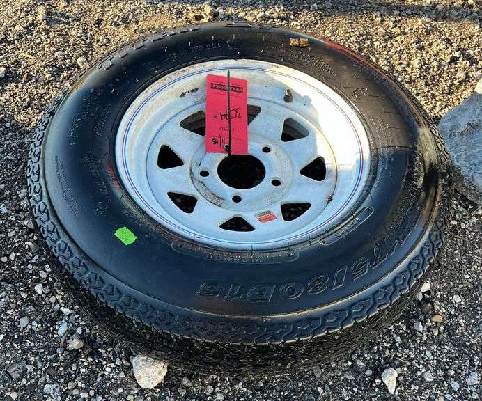 Tire, STI 175/80D13 Tire, 13", new - Albrecht Auction Service