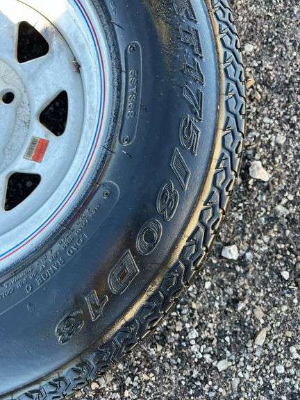 Tire, STI 175/80D13 Tire, 13", new - Albrecht Auction Service