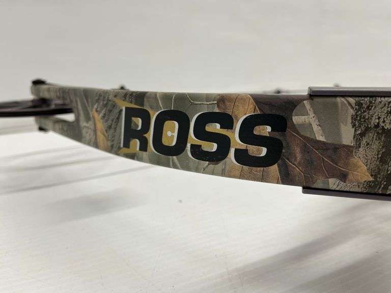 Ross CR337 Compound Bow, 28" Draw, 60-70 lb. Draw Weight, 4-Pin Sight ...