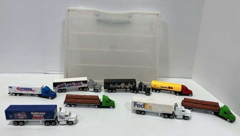 (8) Semi trailers, include: Hawaiian Punch, Pepsi, Roller blade, Fedex ...