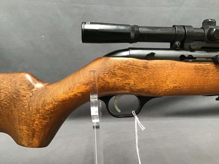 New Haven 250C .22 S/L/LR with Tasco 4x15 scope, good, has some wear ...