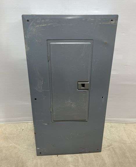 Square-D 200 AMP electrical panel, 15"W x 30"H, new - Albrecht Auction ...
