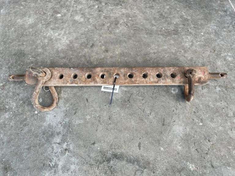 3-Point Drawbar (32" long) with Twisted Shackle and Regular Shackle ...