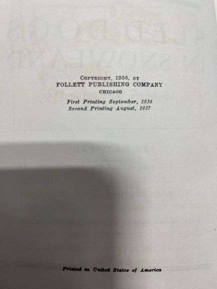 (6) Antique Story books about dogs and other animals, all but one book ...