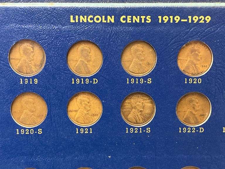 Book with (60) Wheat Pennies from 1941 to 1958; Book with (85) Wheat ...
