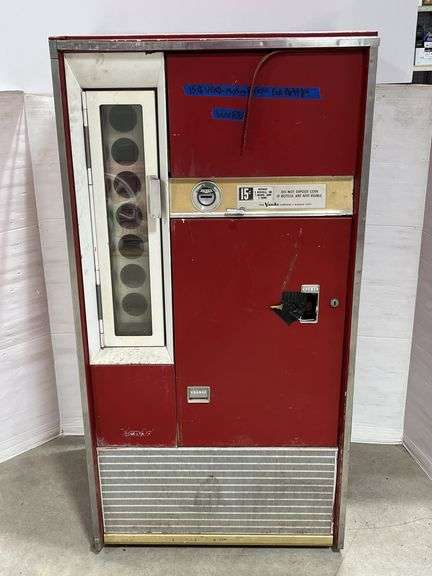 1950's Vendo Coca-Cola Machine, 27"W x 22"D x 53 3/4"H - Albrecht ...