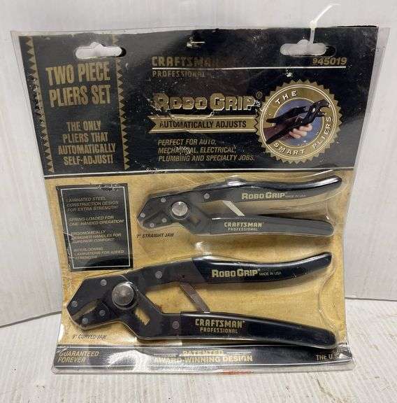 Craftsman Professional 2-piece plier set, Robo-Grip, new - Albrecht ...