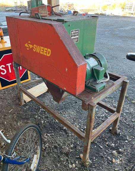 Sweed Machinery industrial scrap metal banding chopper with stand, no ...