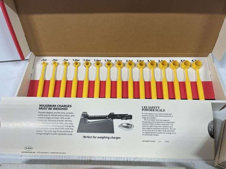 Lee improved powder measure kit, Lee hand press for making bullets more ...