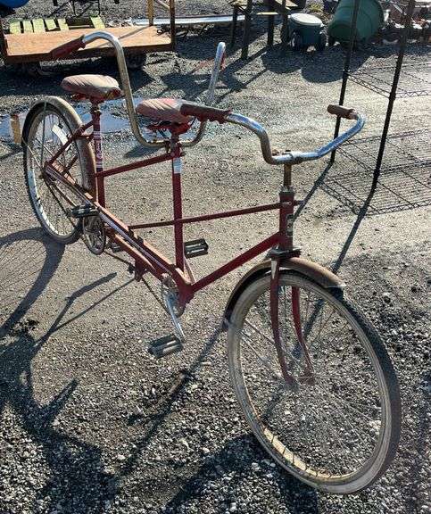 Older Huffy tandem bicycle, may need new tubes in tires, 24", used ...