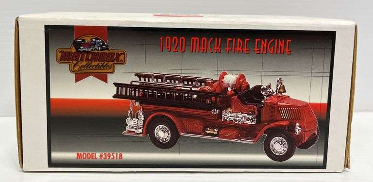 1929 MACK Fire Engine, box- 7", approx. 20 years old, NIB - Albrecht ...