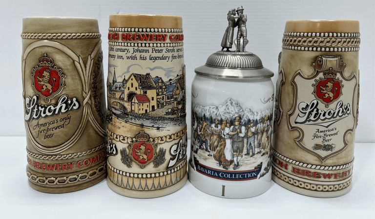 Stroh's Heritage Series I, II, III, and Stroh's Bavaria Collection I ...
