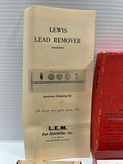 Lee Bullet lubricating and sizing kit in box, Lee shell conditioner for ...