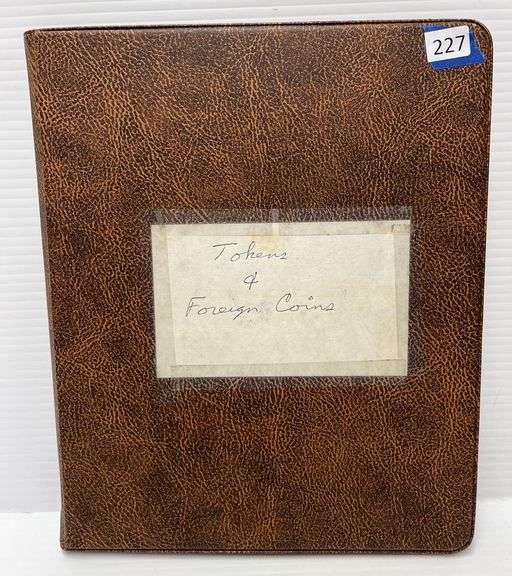 Book of Tokens and Foreign Currency - Albrecht Auction Service