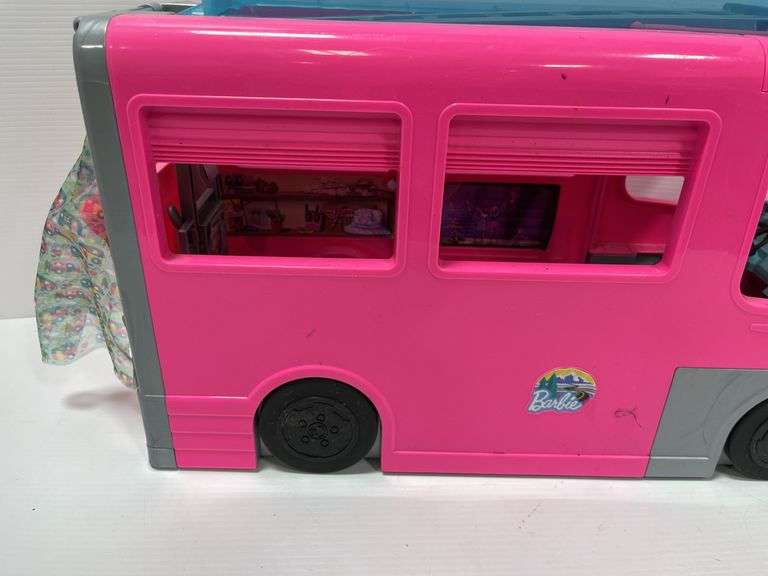 Barbie bus, 23"L - Albrecht Auction Service