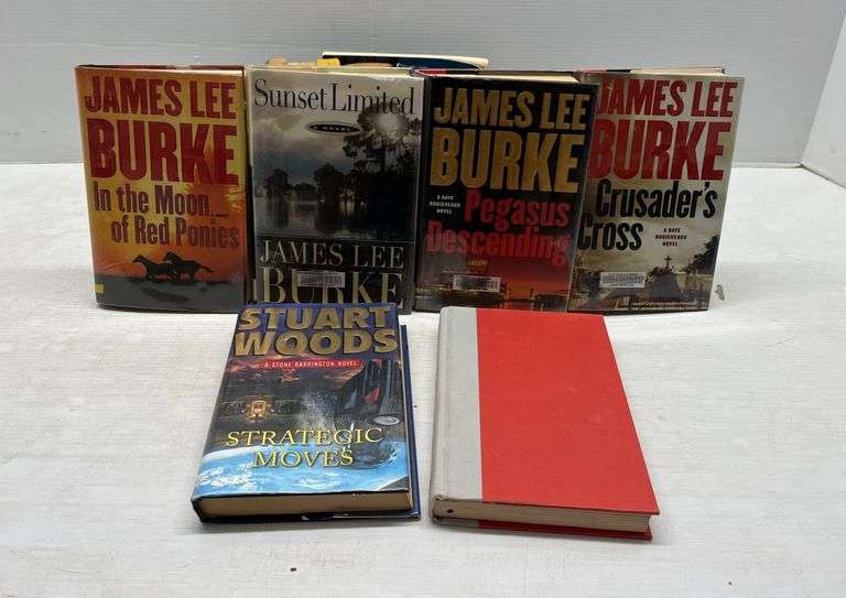Books, includes: Stephen King, James Dee Burke, and many more ...