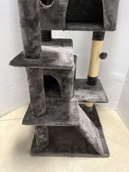 Large cat play stand house, multiple levels, 52"H, very nice - Albrecht ...