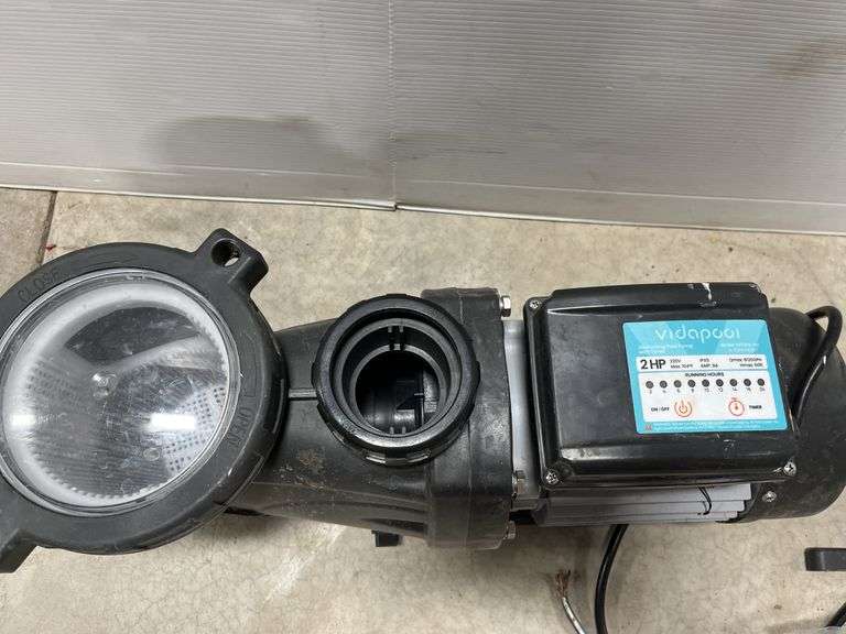 Vidapool SPT 200-HV, swimming pool pump, unable to test - Albrecht ...