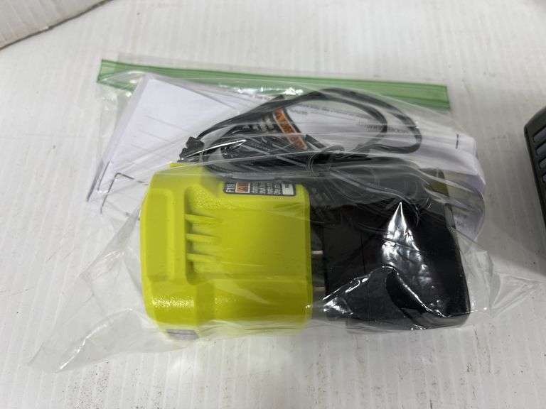 RYOBI One+ 18V drill, Model No. PCL201, includes 1.5Ah battery and ...