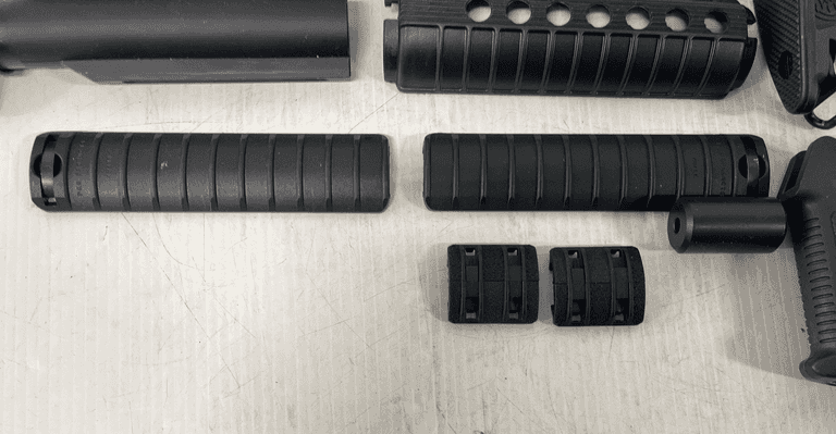 AR15 Gun parts and long gun related items, with buttstock, buffer tube ...