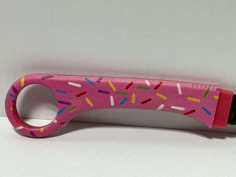 Pink Sprinkles Karambit hidden blade self-defense comb knife, looks ...