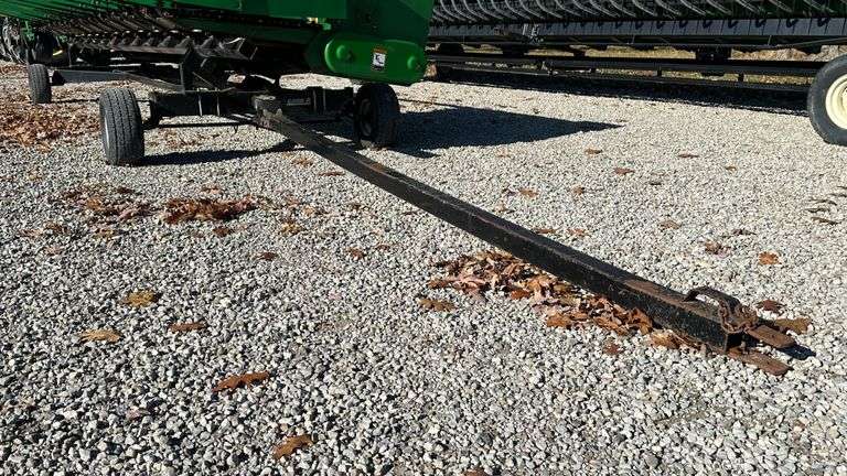 Case IH 25' Header Transport Cart, 20.5 x 8.0-10 Tires. NOTE: Owner ...