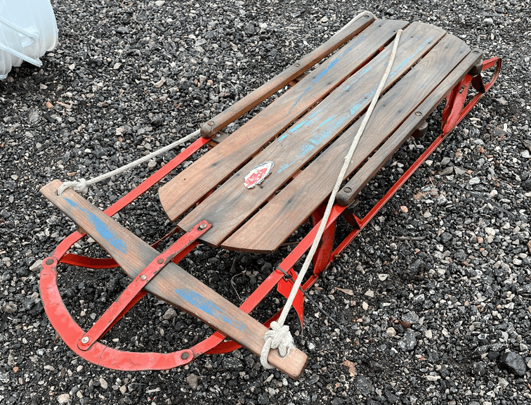 Runner sled, 45"L - Albrecht Auction Service