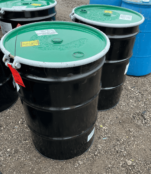 (2) Steel 55-gallon barrels, with locking lids, make good burning ...