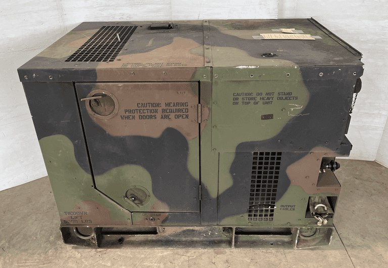 US military 5KW generator, 2-cylinder Onan engine, multi-fuel diesel ...