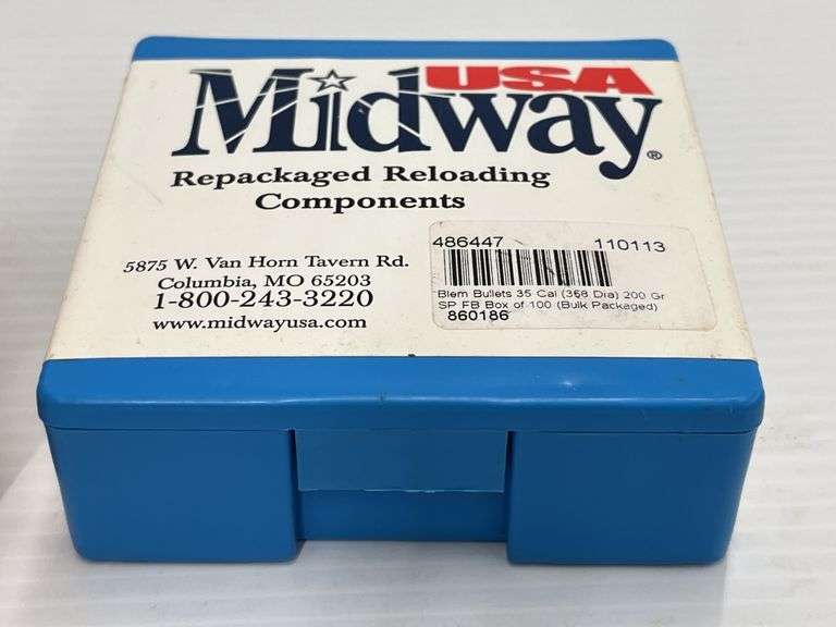 .35 Cal. (.358") Bullets, Includes: (77) Hornady 180-Grain Soft Points ...