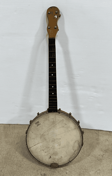 4-String Remo weatherking banjo, made in USA, no strings, shows wear ...
