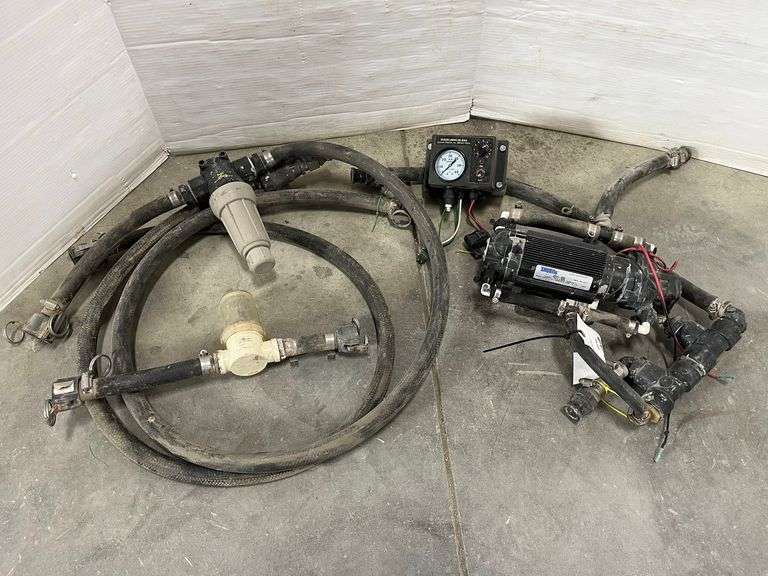 24 Row Electric Premerge Herbicide/Fungicide Pump Setup with Sure 12 ...