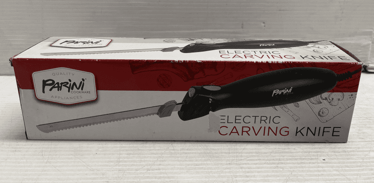 Parini Cookware electric carving knife, box only- 11" x 3", NIB ...