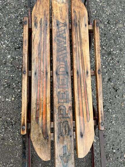 Runner sled, 45"Dia - Albrecht Auction Service