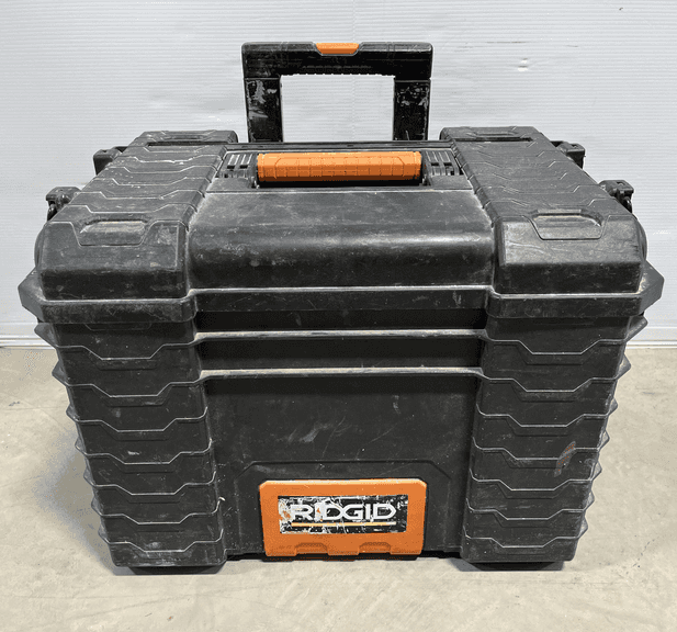 Ridgid Packout, 22"W x 16"D x 16"H, needs cleaned, good - Albrecht ...