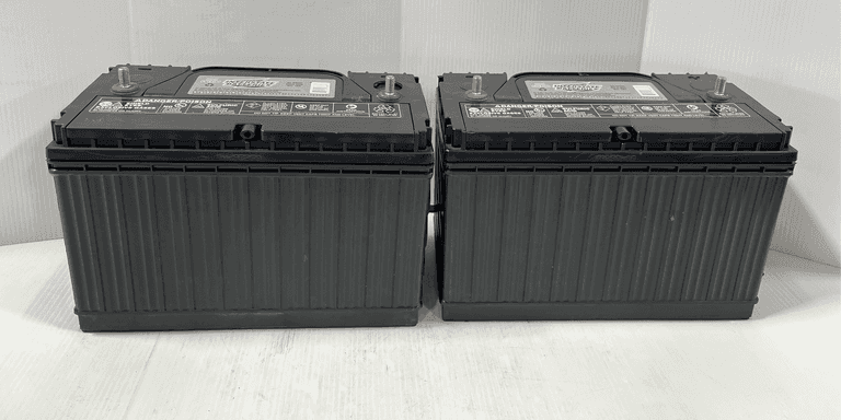 (2) 12V Deep cycle Interstate batteries, 950 CCA, less than a year old ...