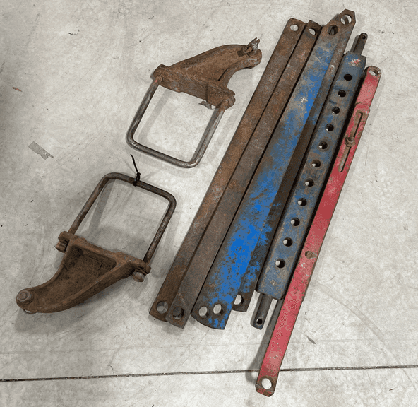 Stabilizer kit for Ford, includes: (2) Brackets, (2) Flat Bars, (2 ...