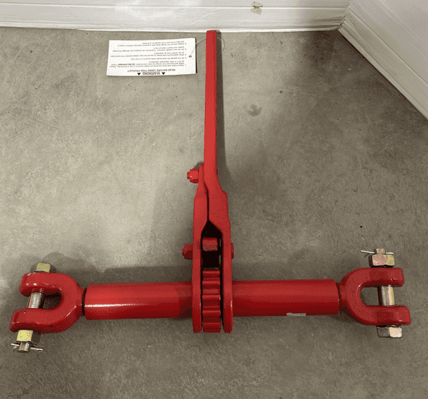 Ratcheting 1/2" to 5/8" load binder, new - Albrecht Auction Service