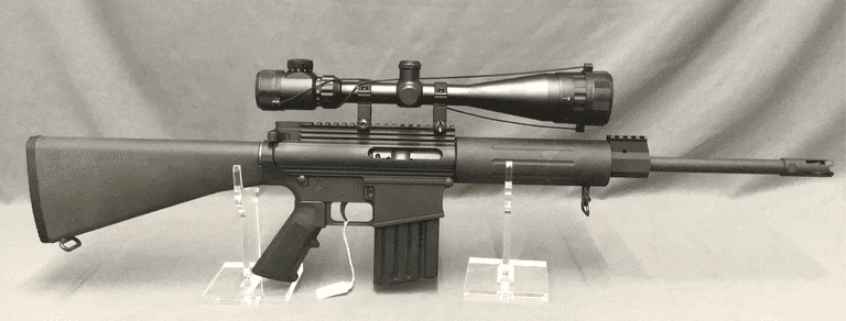 DPMS AR-10, .308 Win. with Standard Military Style Fixed Stock and 6 ...